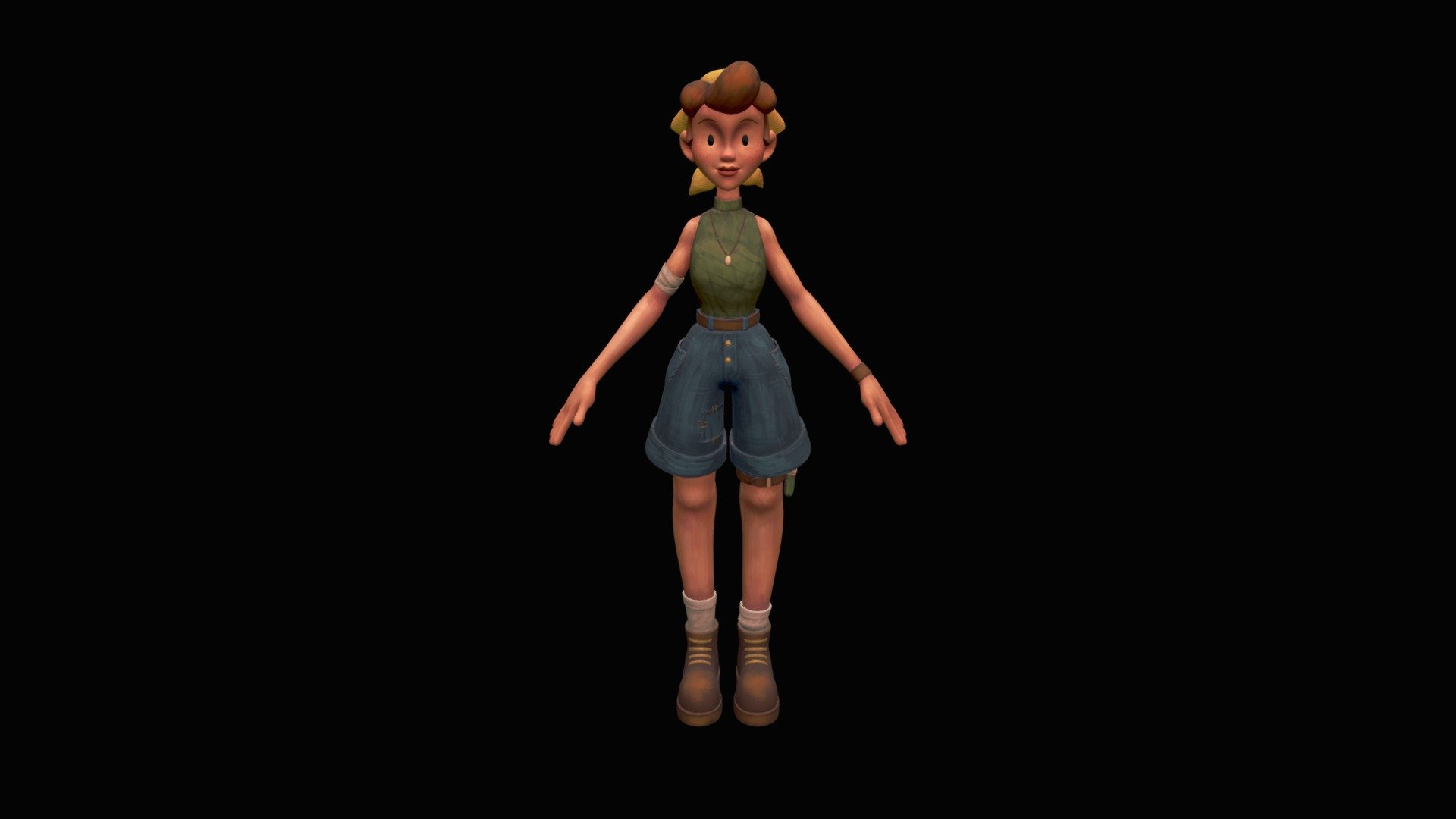 joyce_textured - 3D model by elizabetheff [64425d8] - Sketchfab