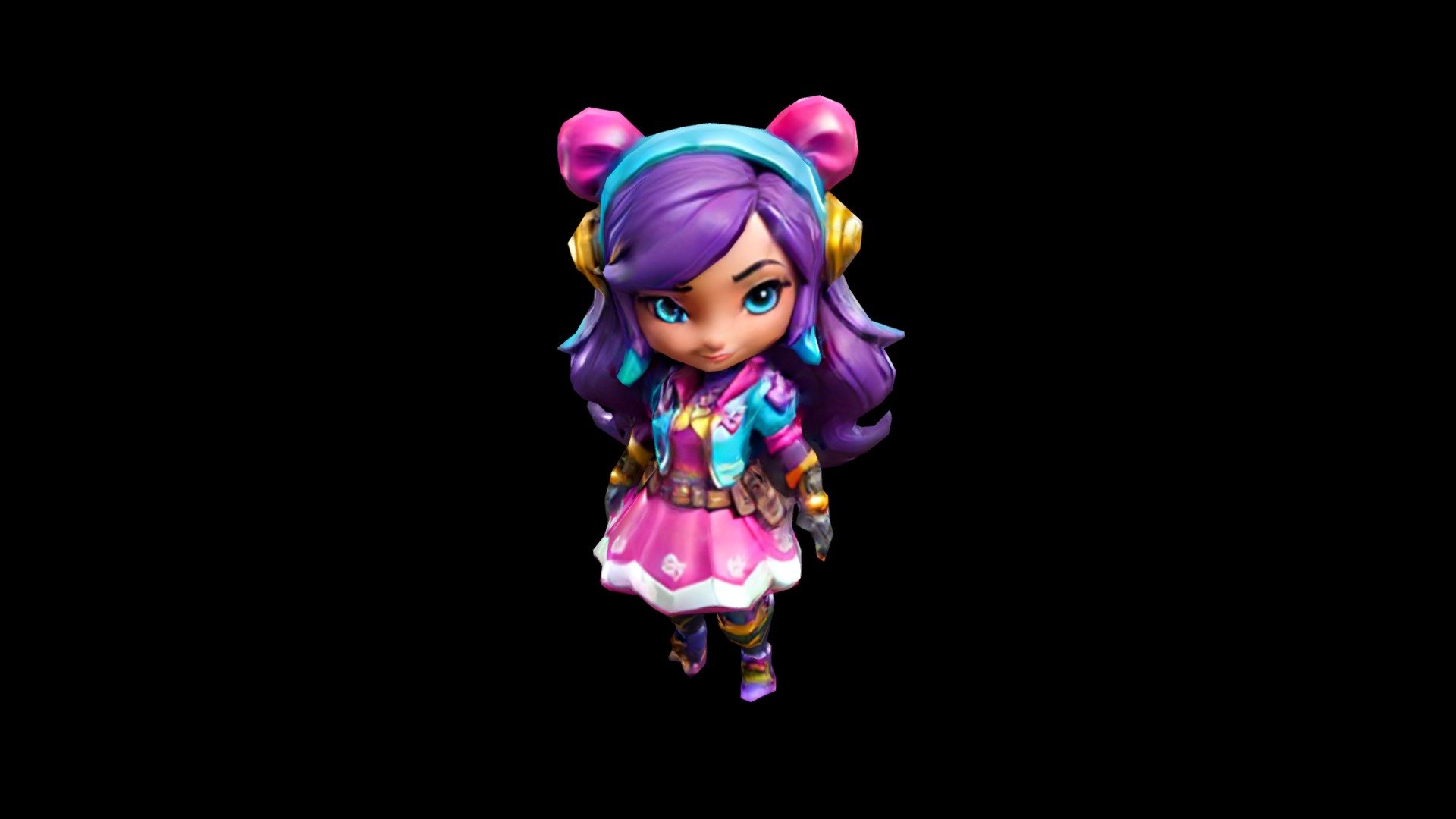 New animated character from the popular game Sky - Download Free 3D ...
