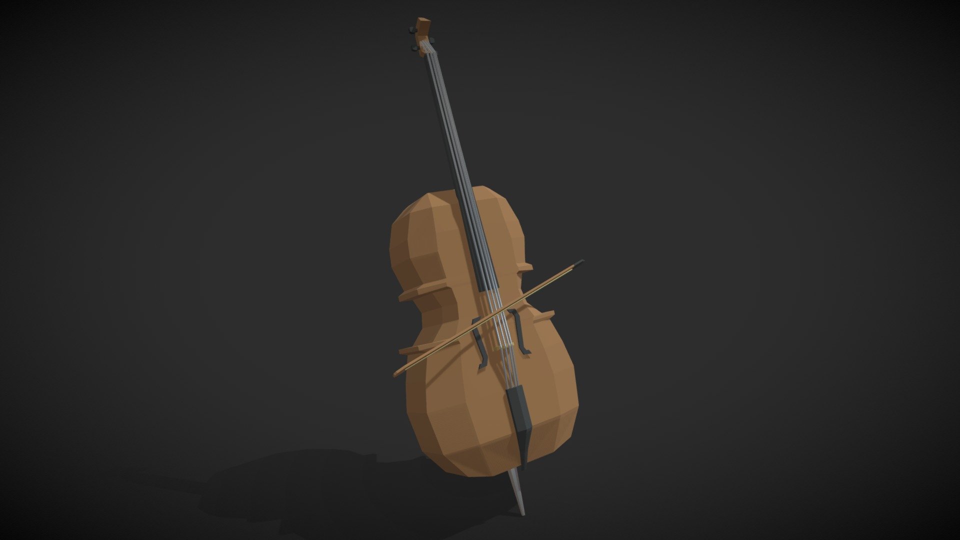 Lowpoly Cello - Buy Royalty Free 3D model by Blumbum Productions ...