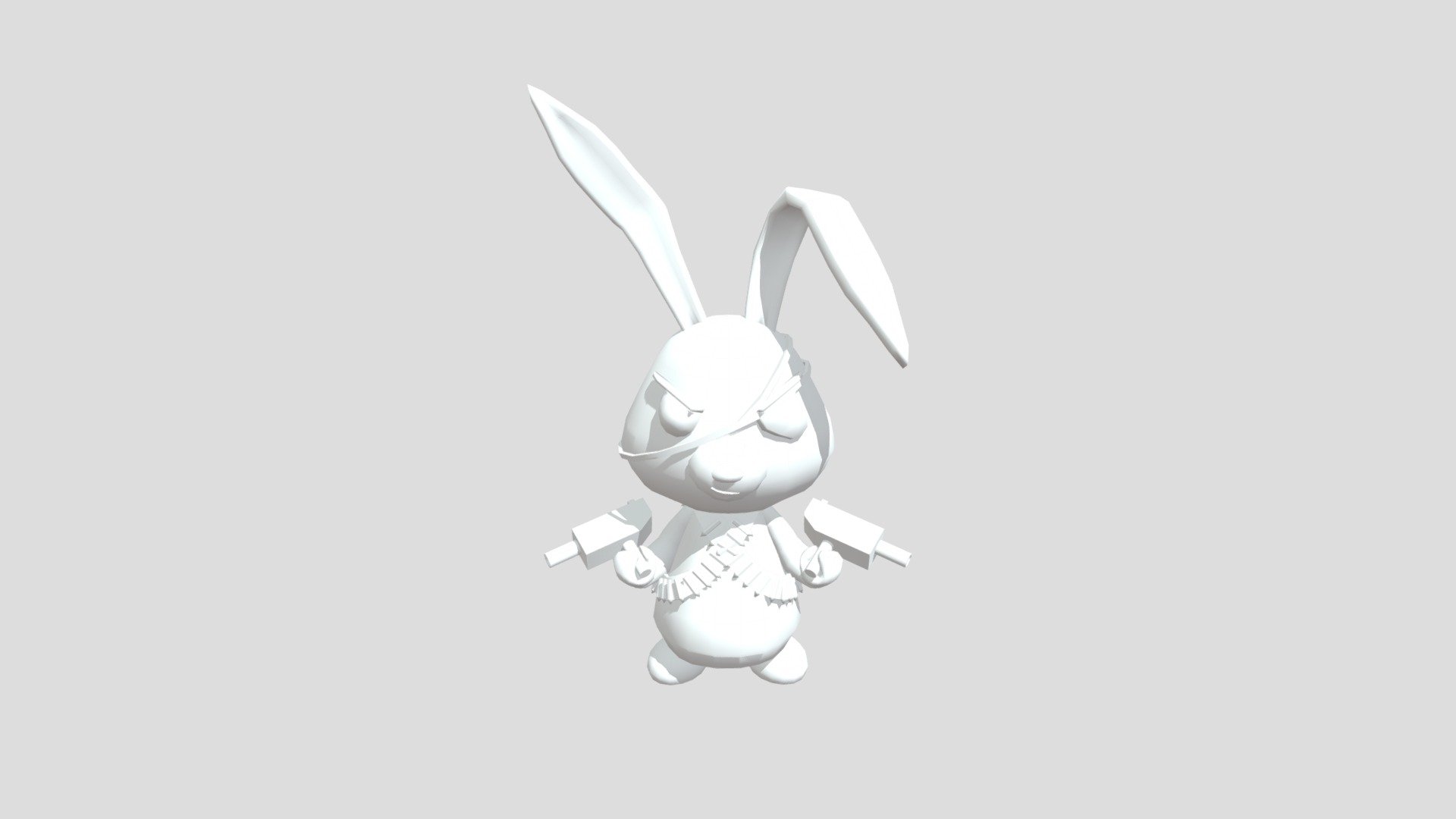 Lapin - 3D model by NagaGaetanP [6445390] - Sketchfab