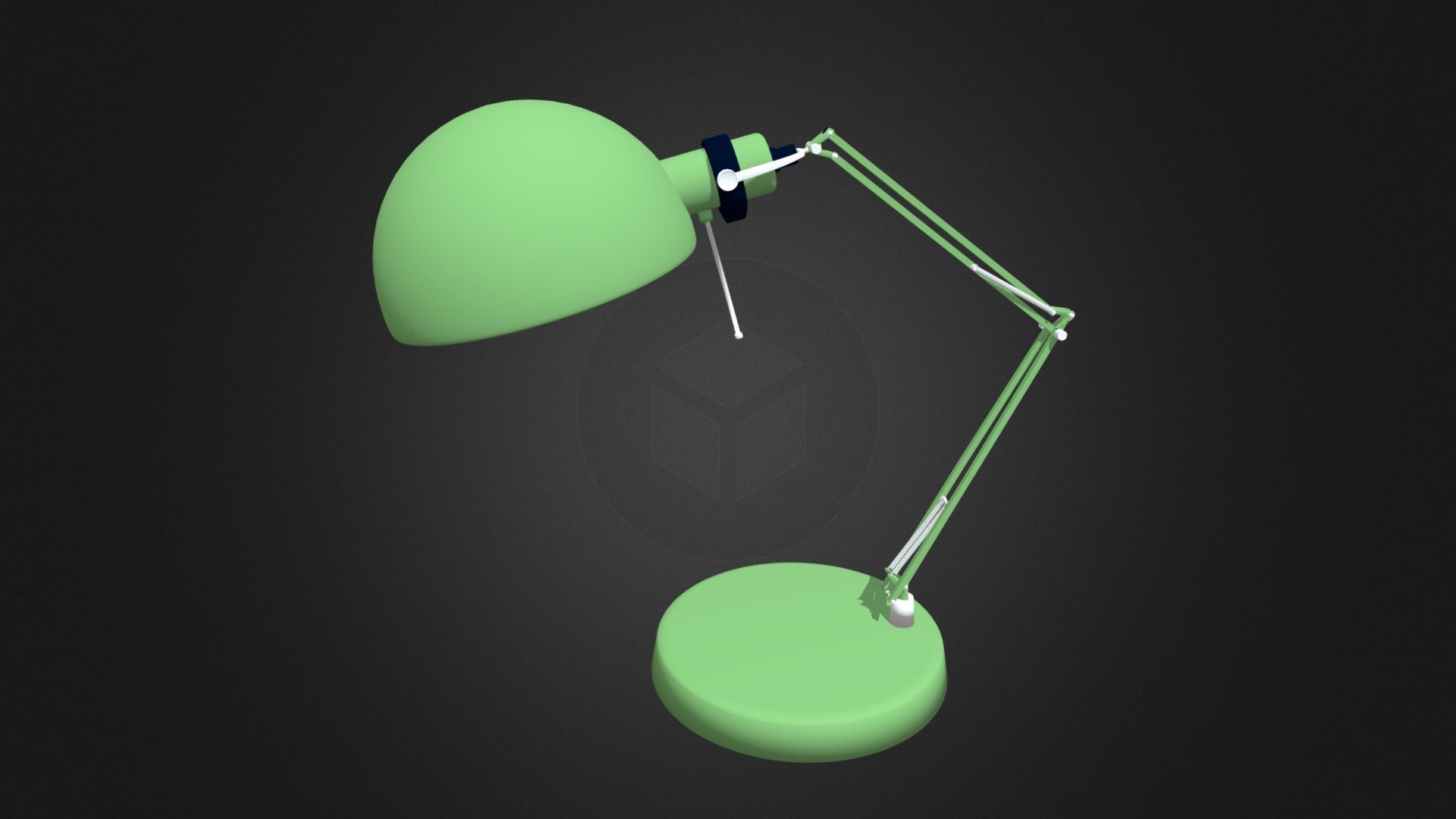 High-Poly Lamp 3D Model - Download Free 3D model by filipp.aronovits ...