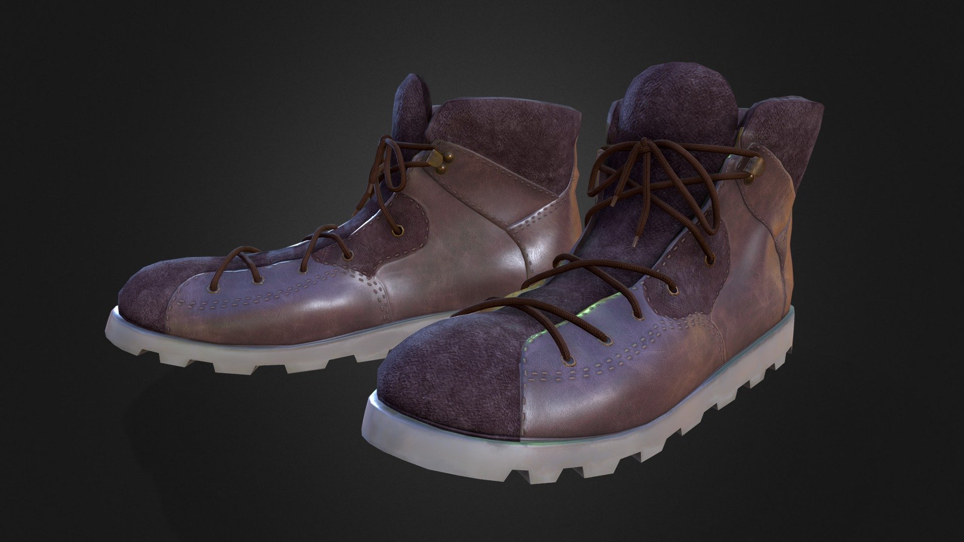 Boots - 3D model by quasarus [6448664] - Sketchfab