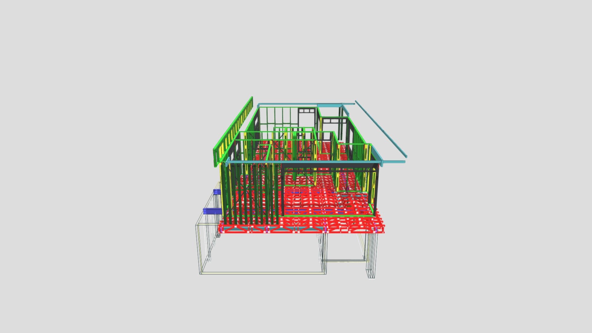 3887 - 3D Floor Layout1 - 3D model by bweir85 [644a93d] - Sketchfab