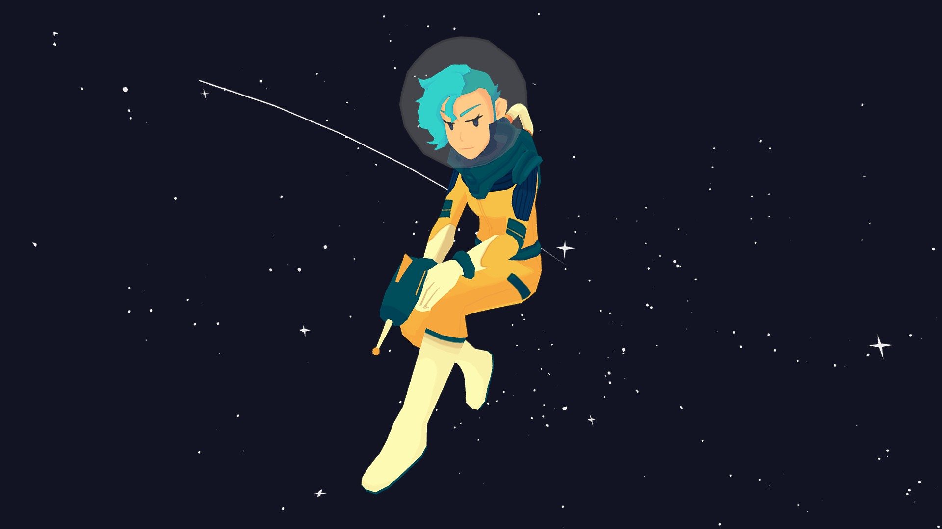 Floating in Space: Sam - 3D model by Priichu [644ab98] - Sketchfab