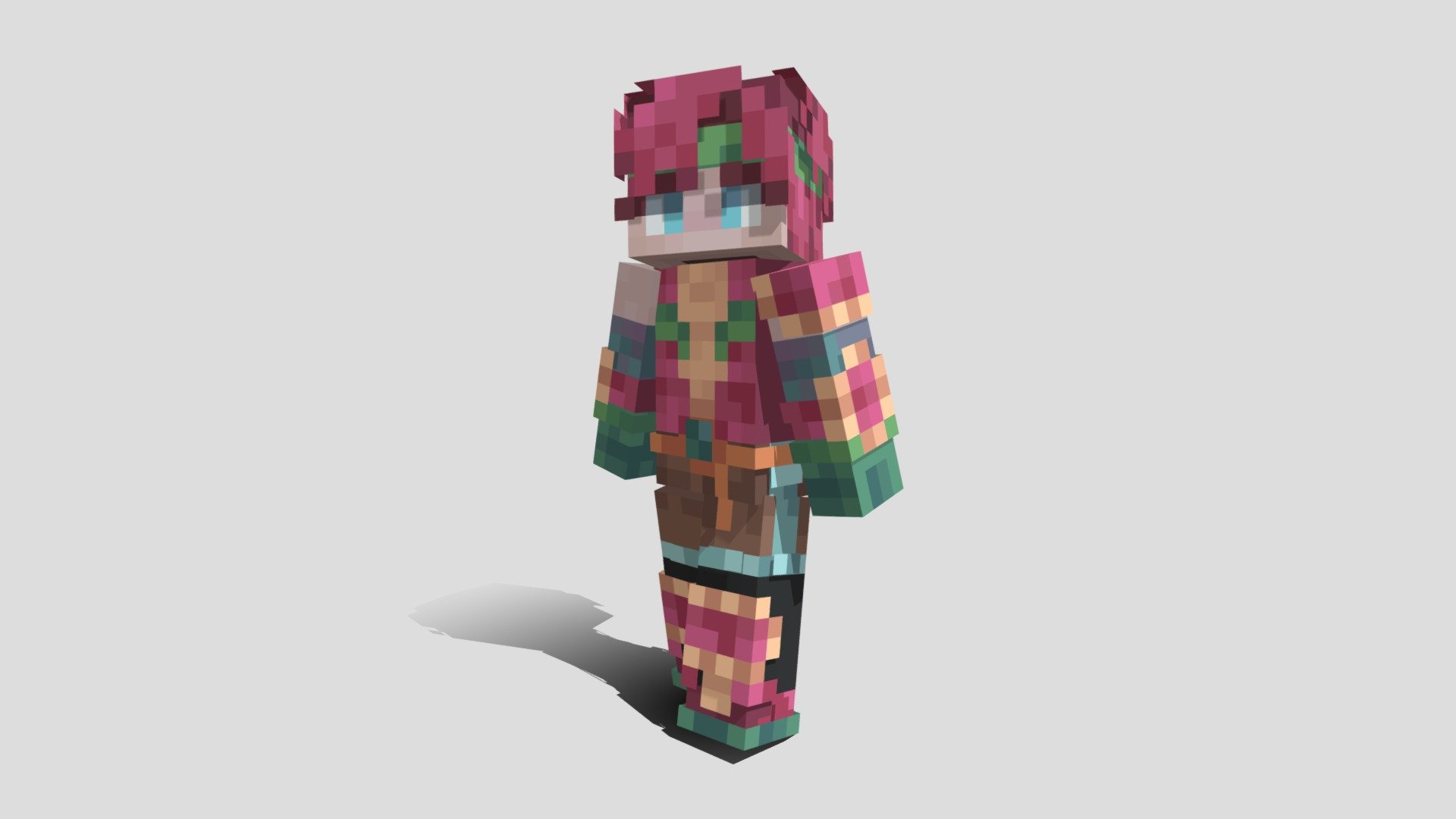 skater lady - 3D model by magex.ya [644acdd] - Sketchfab