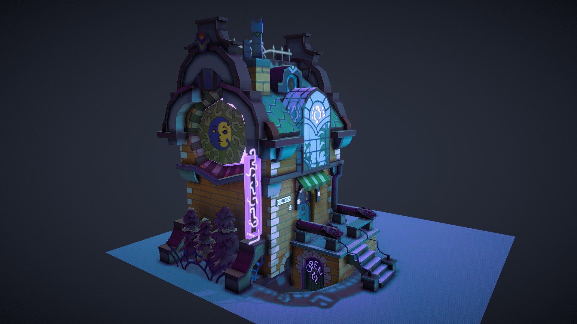 neon eye - Download Free 3D model by Angel Wu (@alpacasword) [644af36 ...