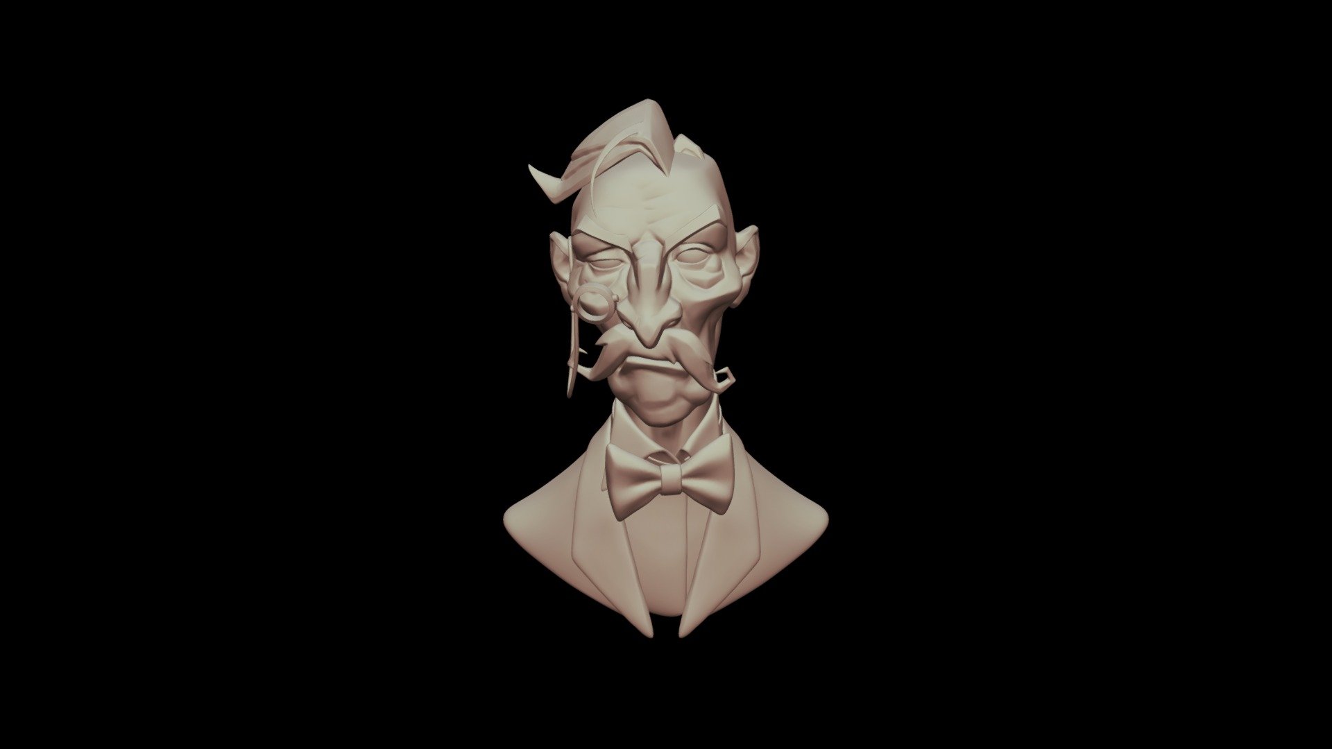 Stylised Sculpt based on Chao Teng Zhao Concept - 3D model by Xenostray ...