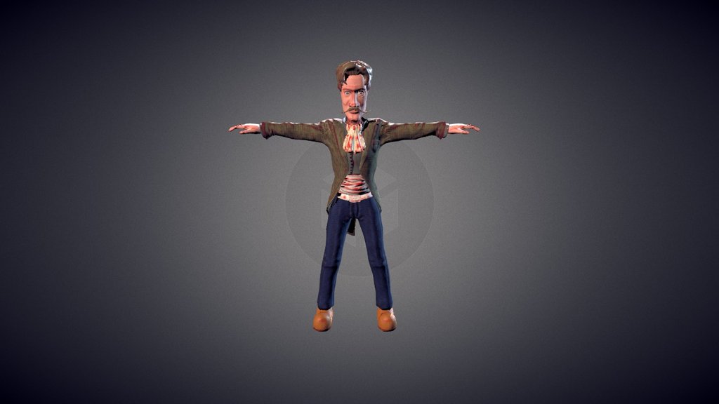 Classic Character - 3D model by maximilianwelscher [644c86a] - Sketchfab