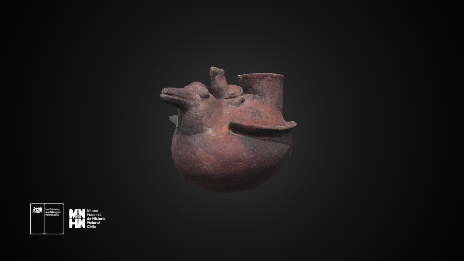 Jarro pato Pitrén - Download Free 3D model by Museo Nacional de ...