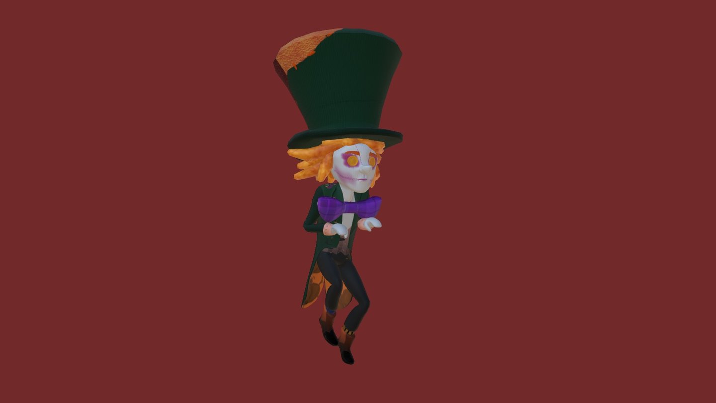 Hatter - Download Free 3D model by Jason Andrew Williams ...