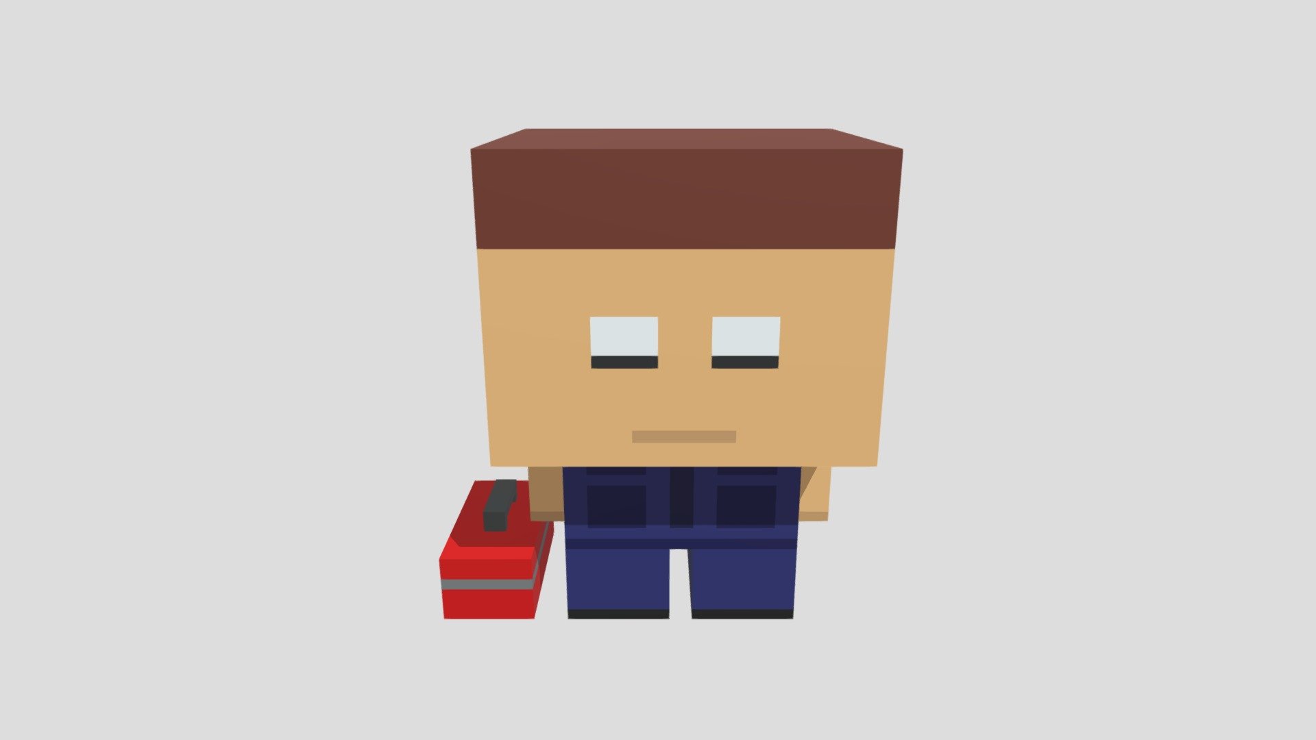 Mechanic - 3D model by Ash (@anistater) [6453667] - Sketchfab