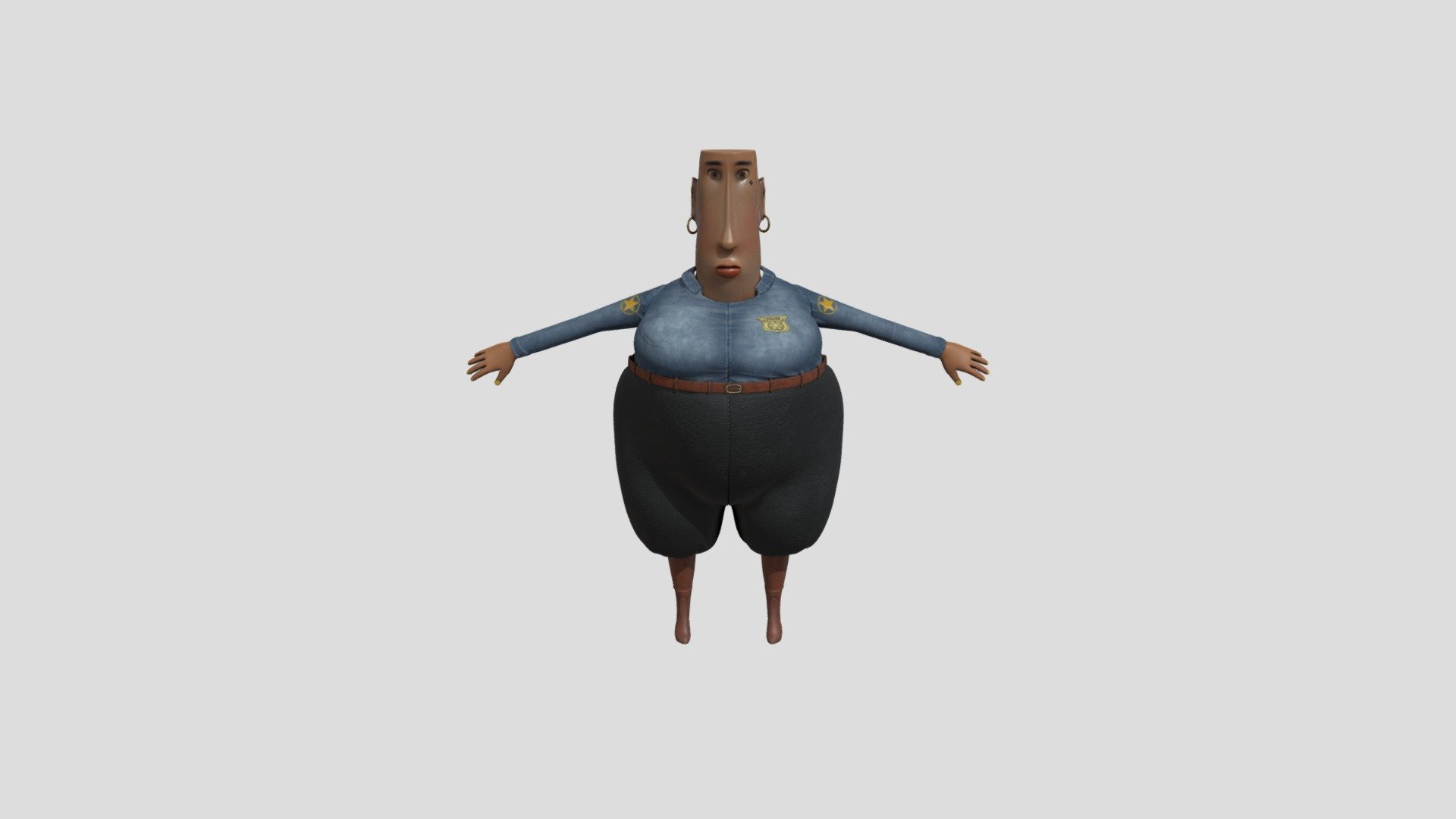 Sheriff Hooper - 3D model by Masoud__Bz [6454a3d] - Sketchfab