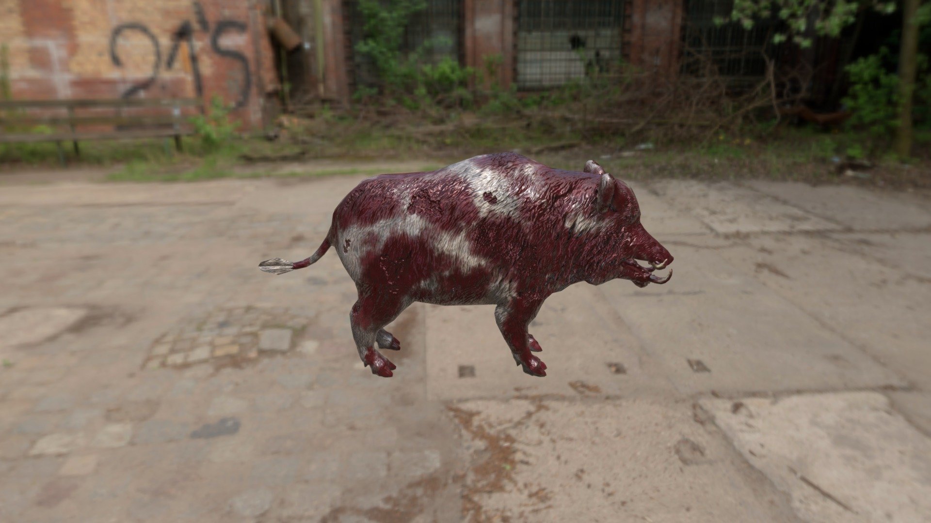 Boar bloody - 3D model by wetpwnage [64561ea] - Sketchfab