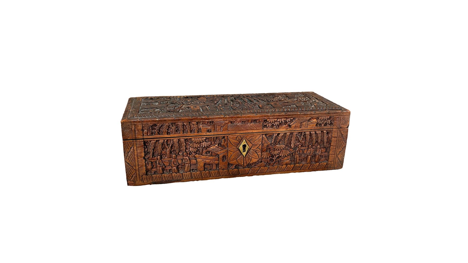 Trinket Box - 3D model by Queen Victoria Museum and Art Gallery (QVMAG ...