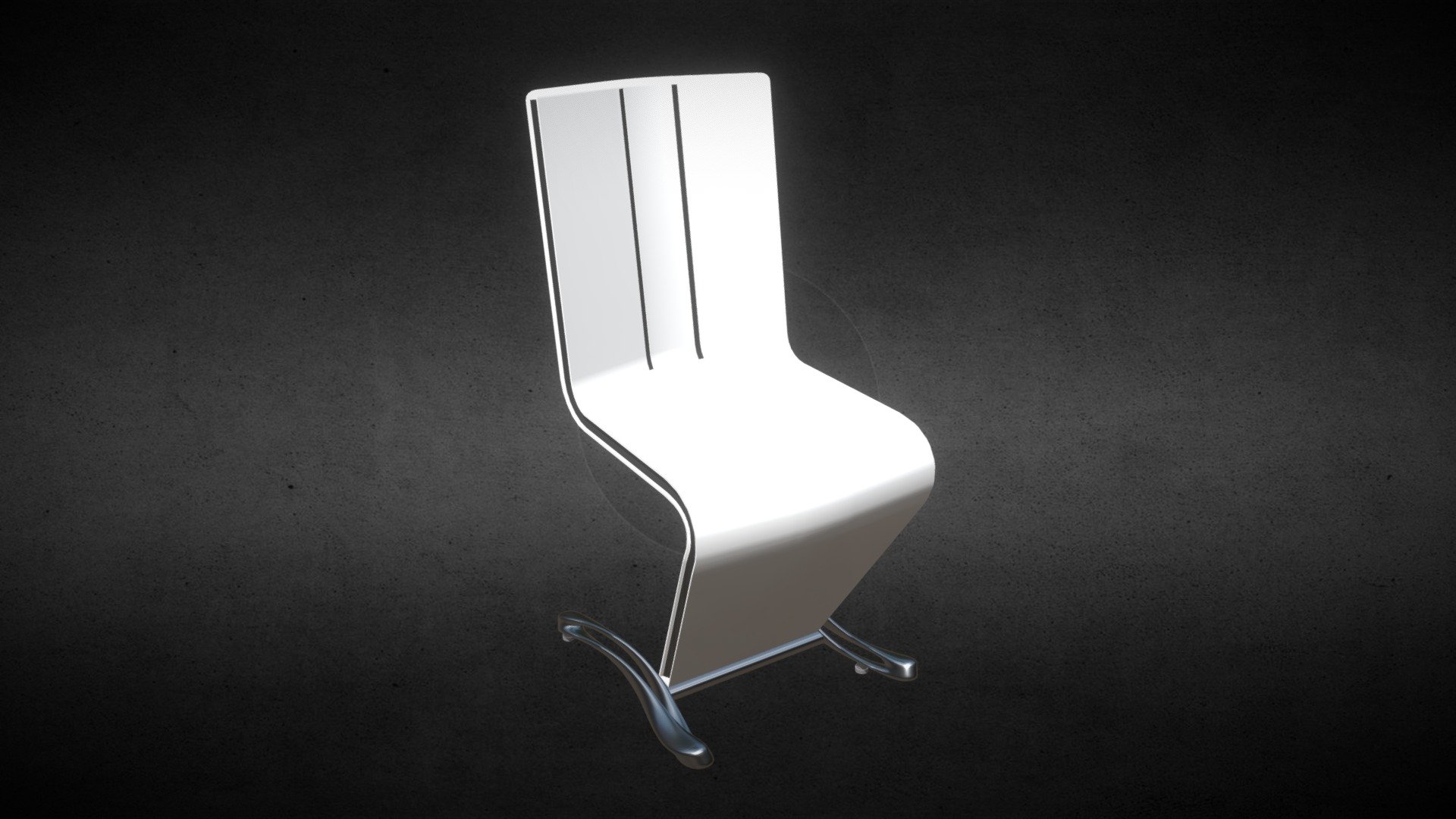 Modern white chair - Download Free 3D model by jucabal1984 [645839d ...