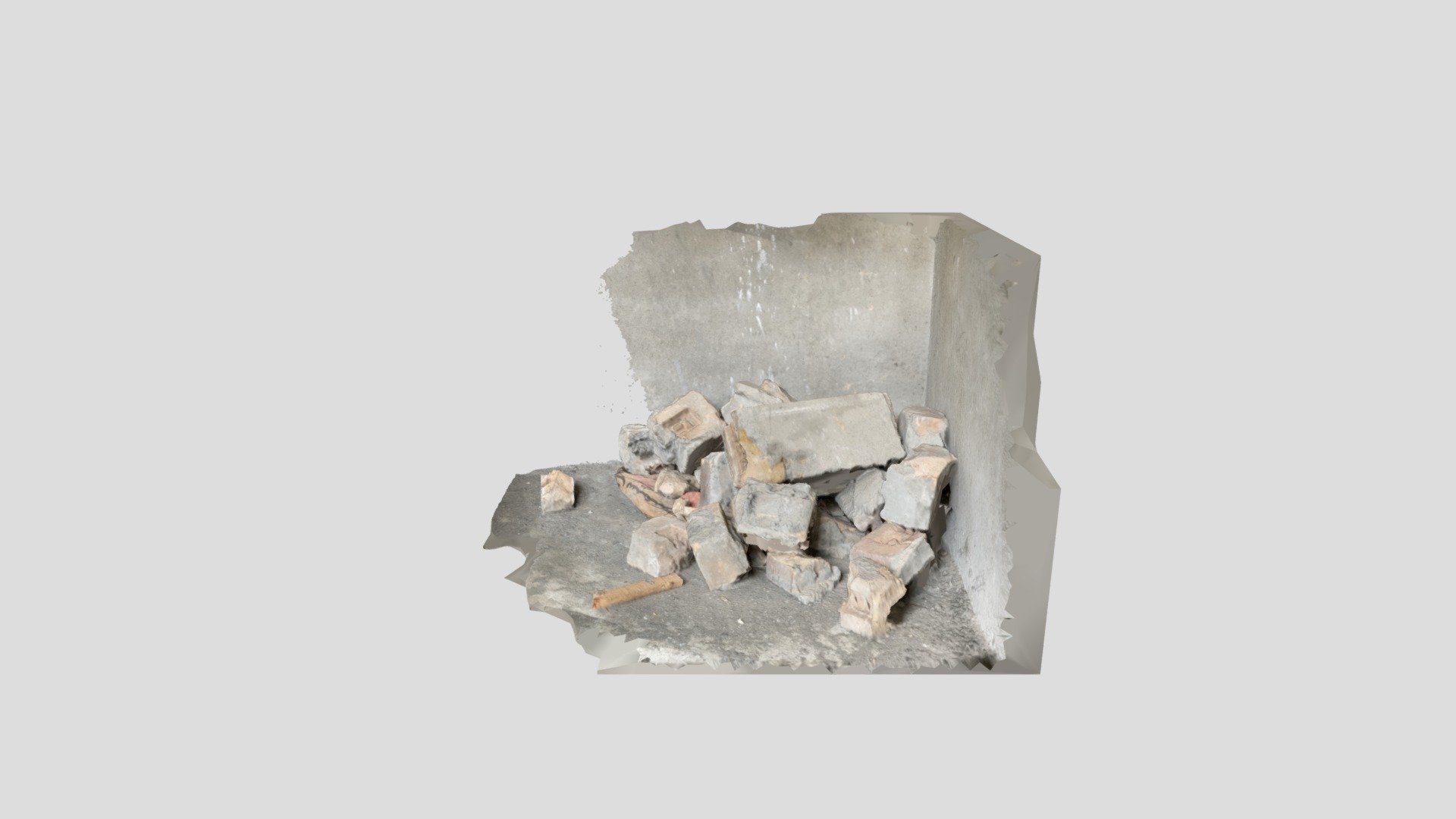Broken Bricks - Download Free 3D model by Majzim [6459173] - Sketchfab