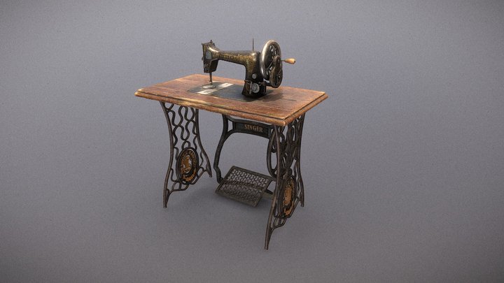 Sewing-machine 3D models - Sketchfab