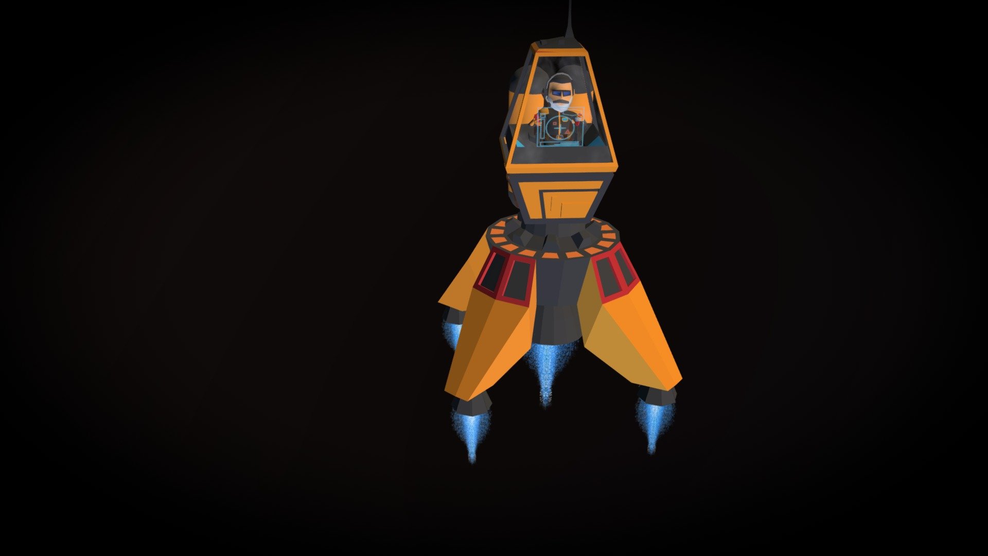 Escape Ship - Download Free 3D model by lazaroruiz [6459502] - Sketchfab