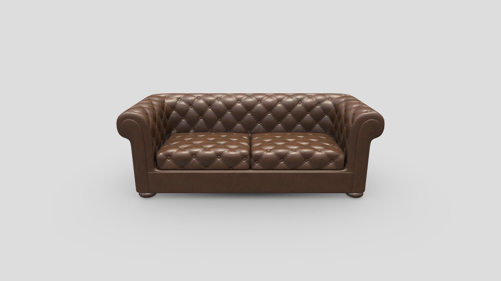 Chesterfield Sofa - 3D model by r23 [6459b02] - Sketchfab