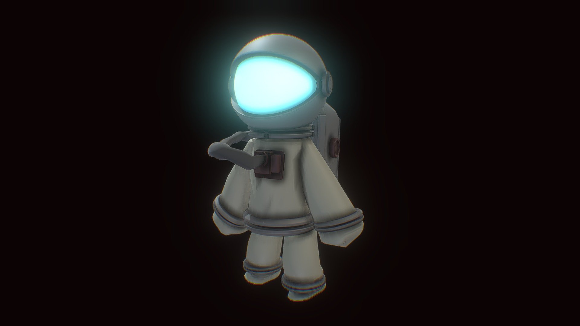 Stylized spaceman - Download Free 3D model by Coconut (@tomas.anglim ...
