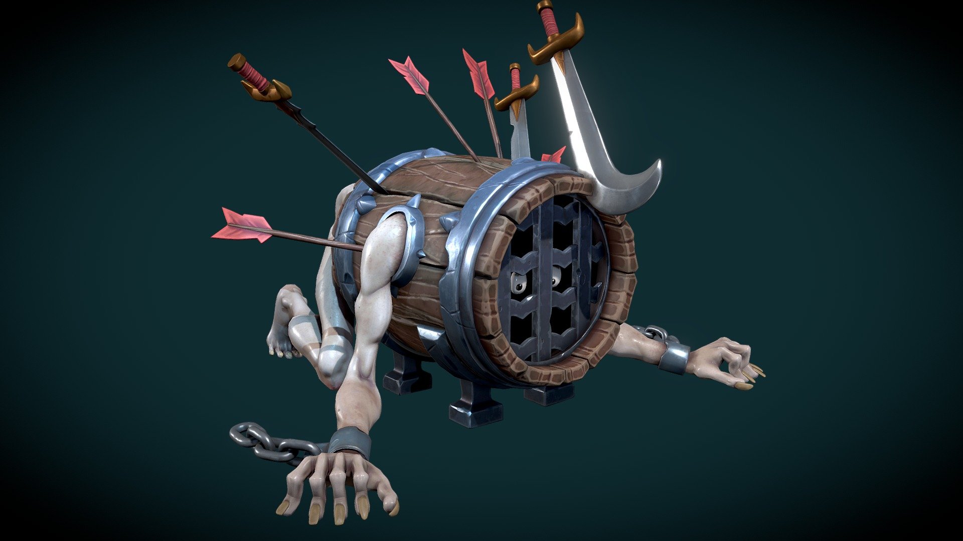 Confused Diogenes - Stylized Creation - Download Free 3D model by Lars ...