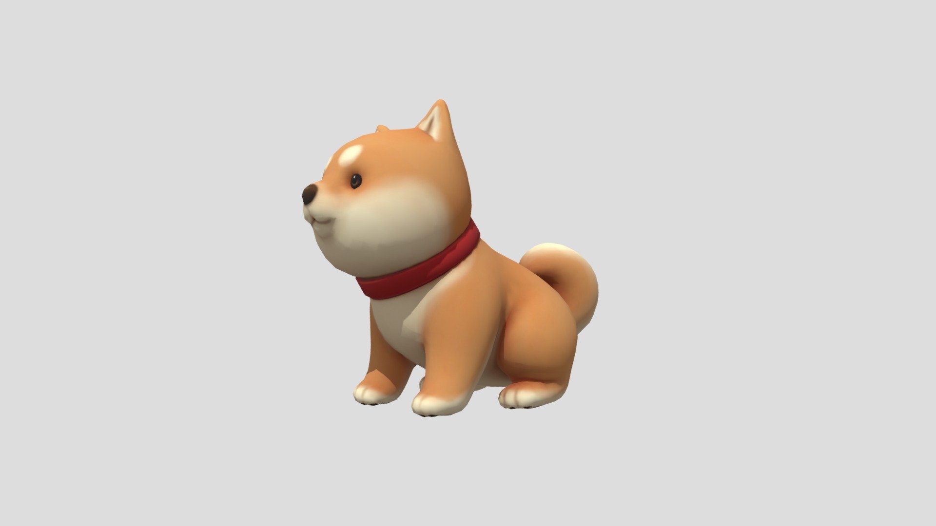 Shiba - 3D model by ninakurniasih4 [645bd71] - Sketchfab