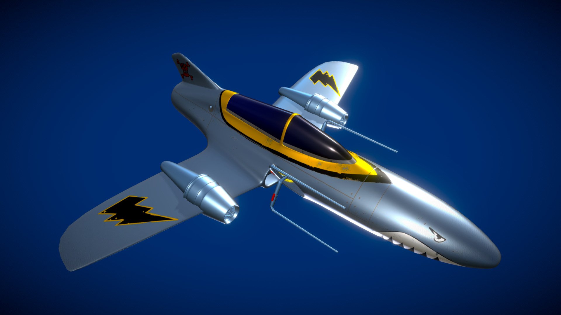 Shark_Rider - Buy Royalty Free 3D model by Eccemania [645c480 ...