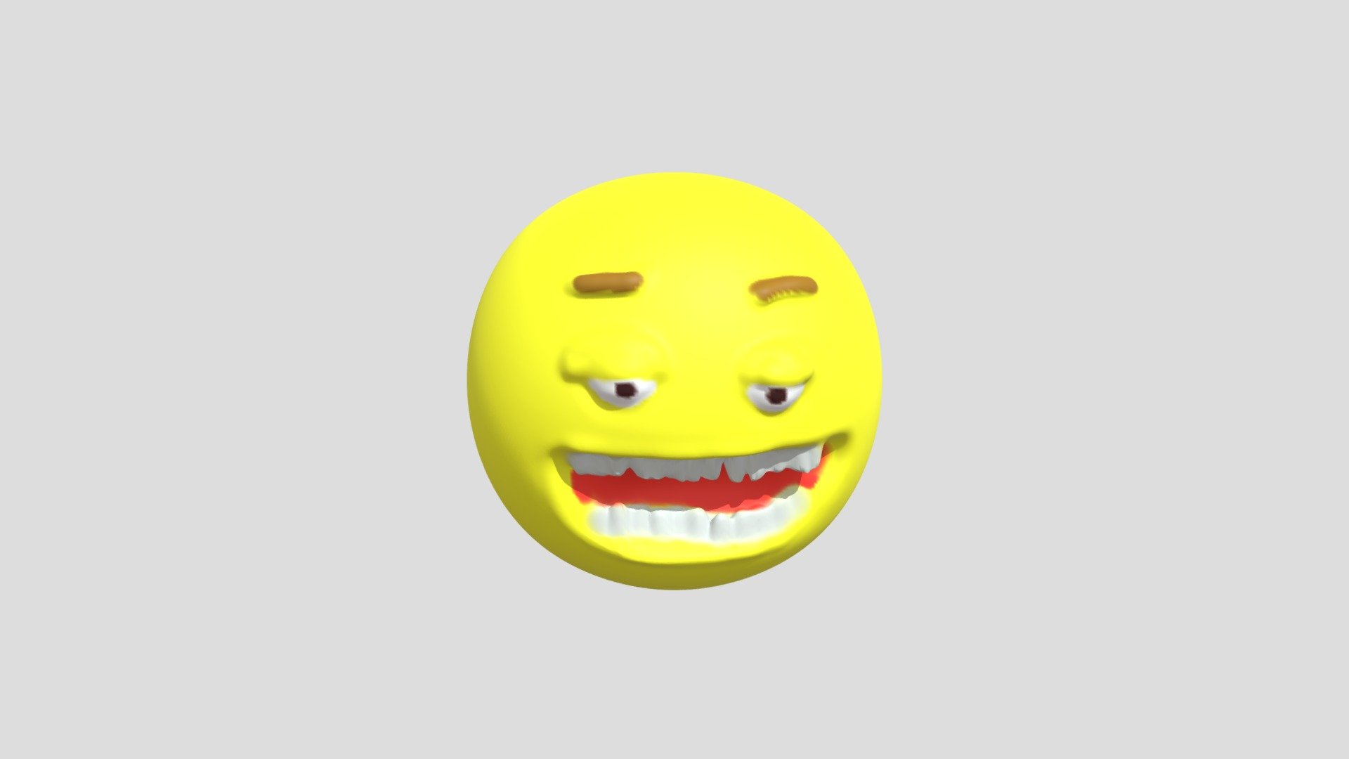 disgusting emoji - Download Free 3D model by casschoonbergen [645cefd ...
