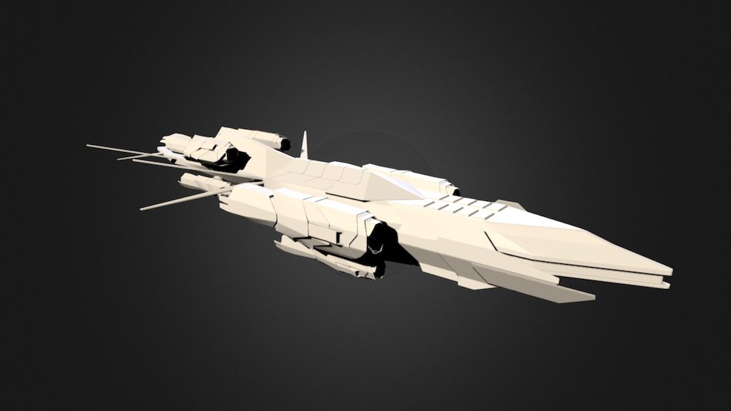 cruiser - 3D model by zaraxxis [645d159] - Sketchfab