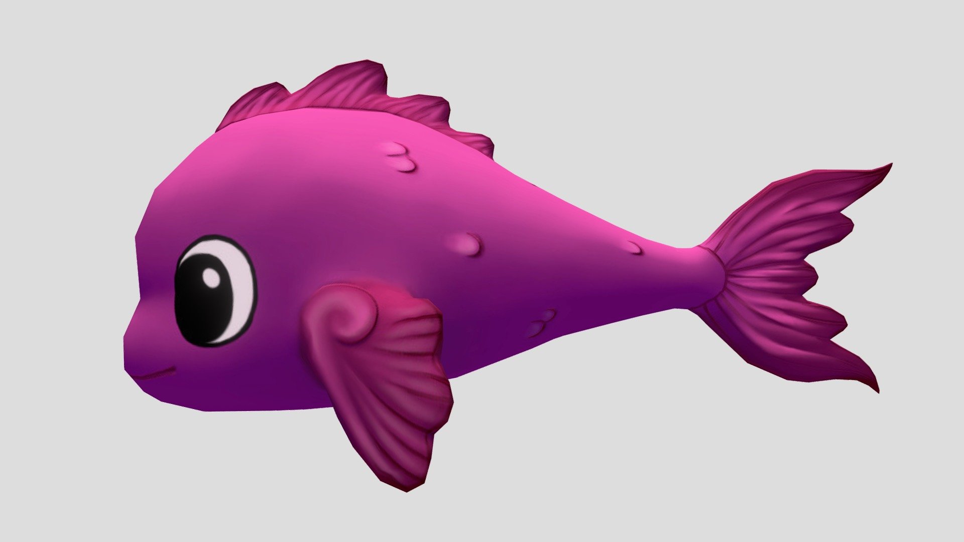 Character- Fish - 3D model by MoonlitLavender [645df05] - Sketchfab