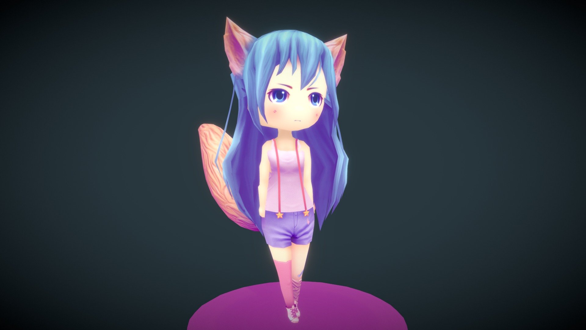Chibi cute - 3D model by cgart.com (@goart) [645e803] - Sketchfab