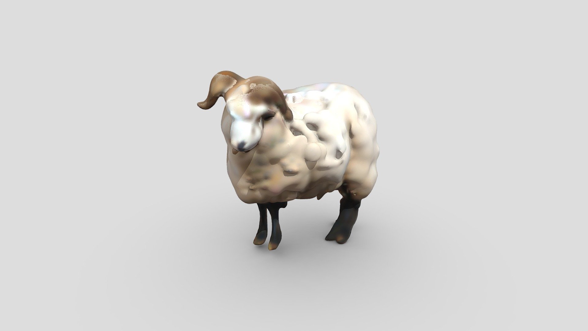 Gros mouton plein de laine - Download Free 3D model by trigrou [6460c0c ...