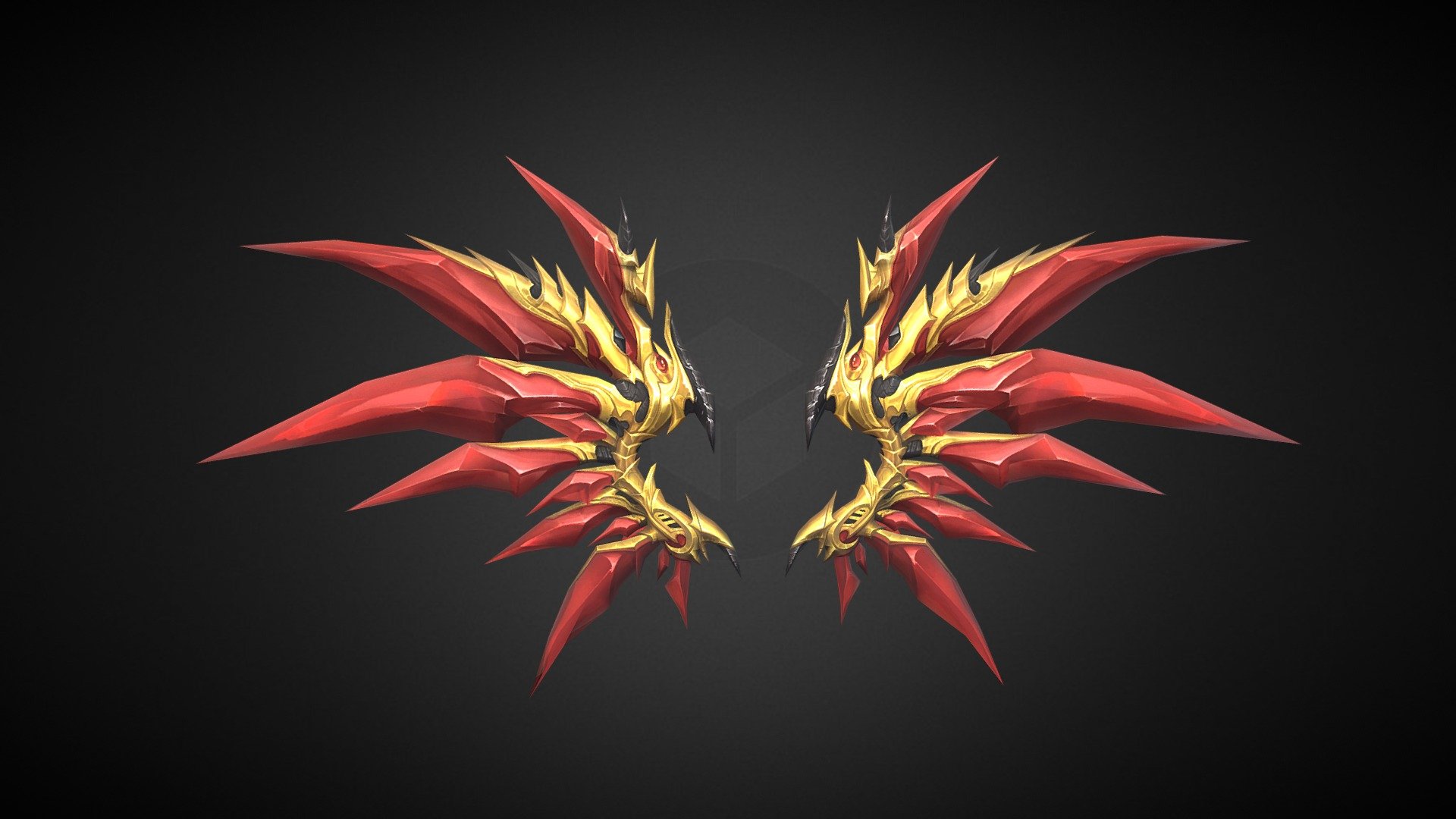 Animated character wing RPG - 3D model by DeepZone (@DeepZone3D ...