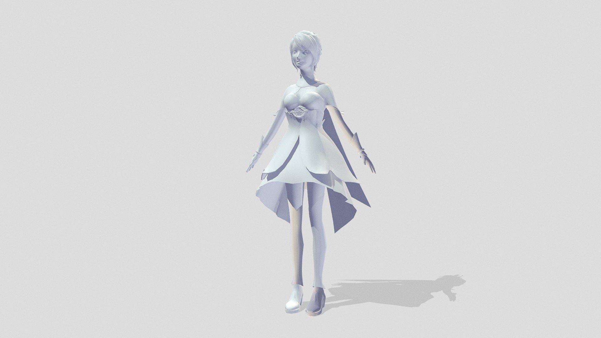 3D Asset CA1 Character Modelling - 3D model by Aw Thong Wee ...