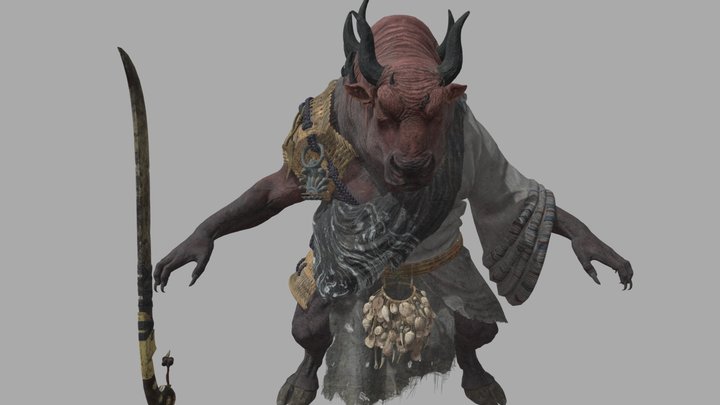 Bull 3D models - Sketchfab
