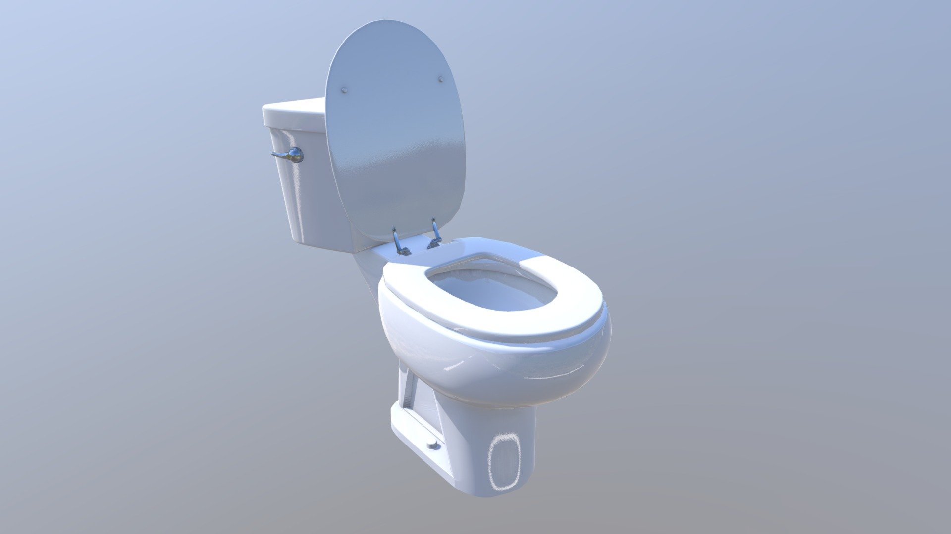 Toilet - 3D model by Netharik [6464401] - Sketchfab