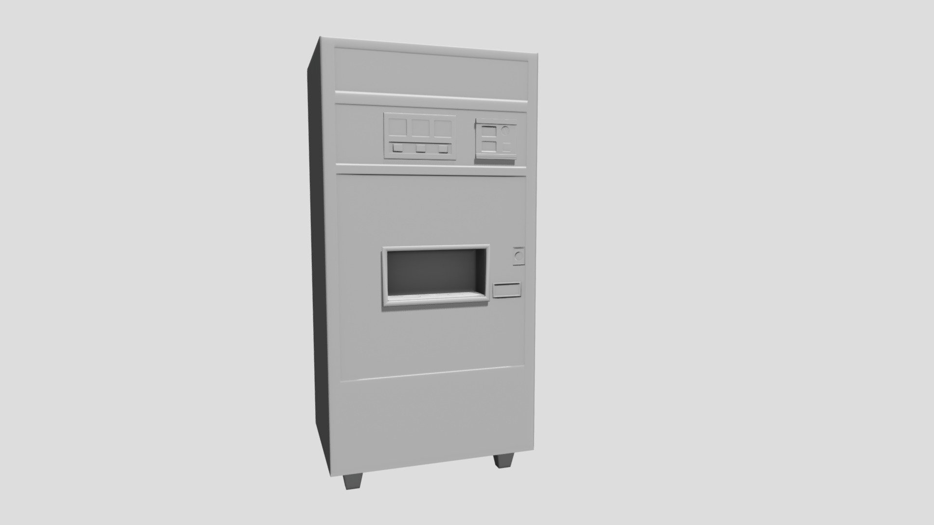First - SODA MACHINE lowpoly with normalmap - Download Free 3D model by ...
