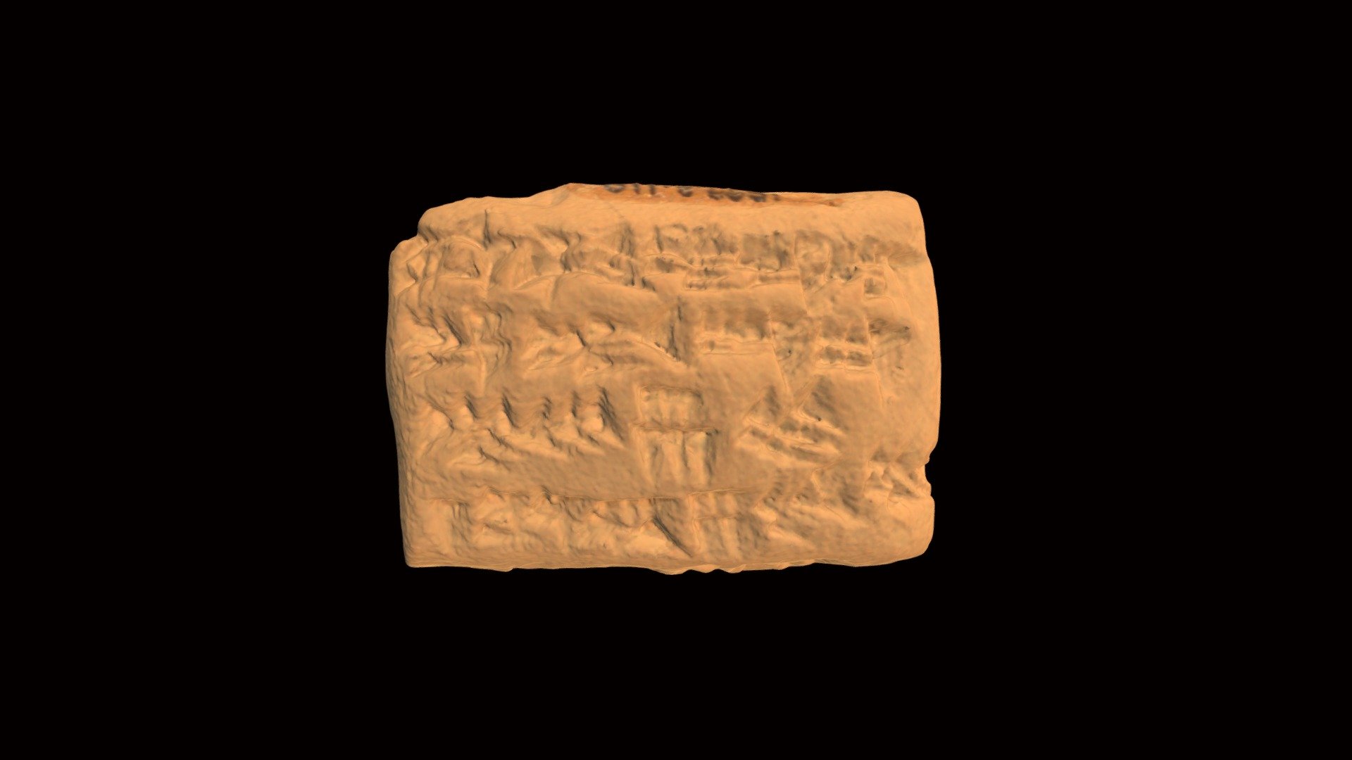 Cuneiform Tablet HMANE1899.2.110 - 3D model by Harvard Museum of the ...