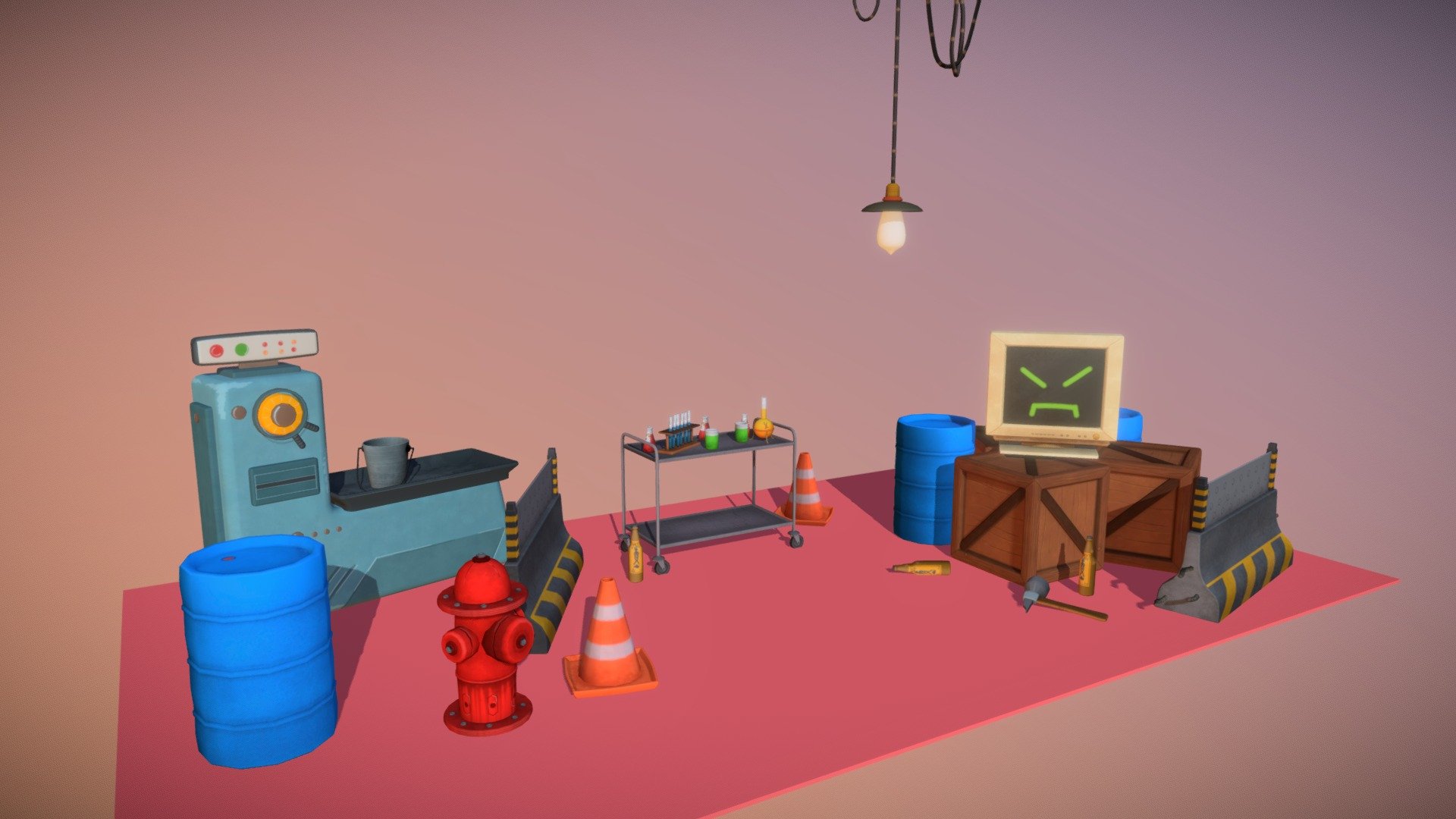 Warehouse Props - 3D model by Tom Miliez (@TomMiliez) [646868c] - Sketchfab