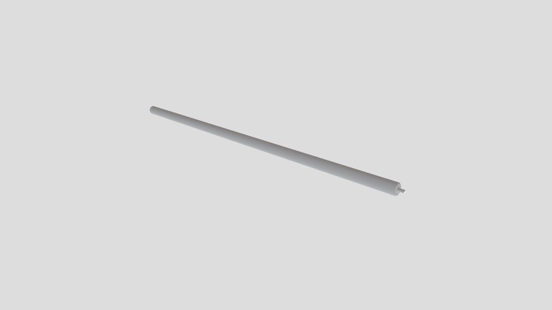 Long White Light Blub (pt.2) (Untextured) - Download Free 3D model by ...