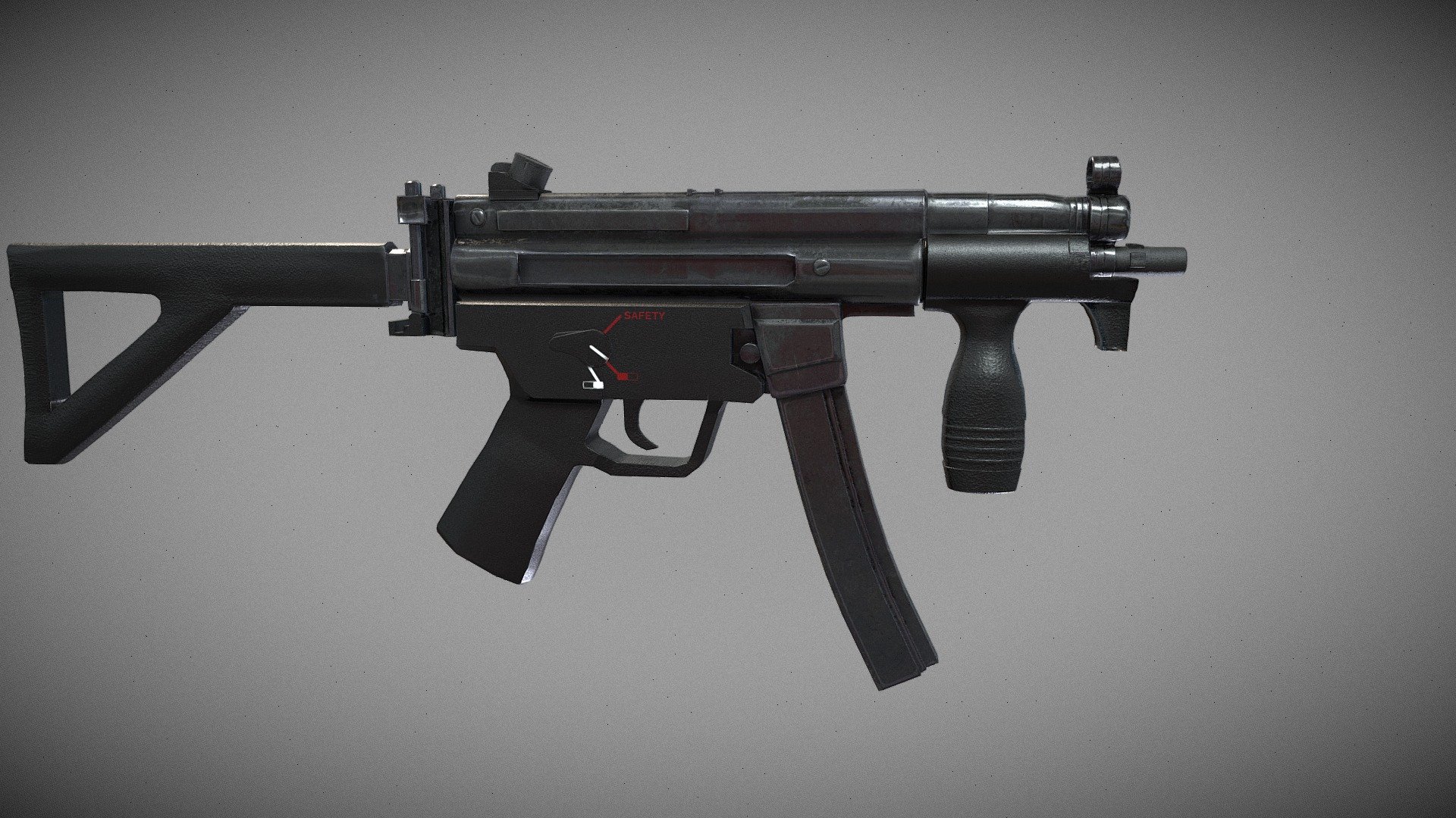 Gun model (WIP) - 3D model by SheaANDrew [646926a] - Sketchfab