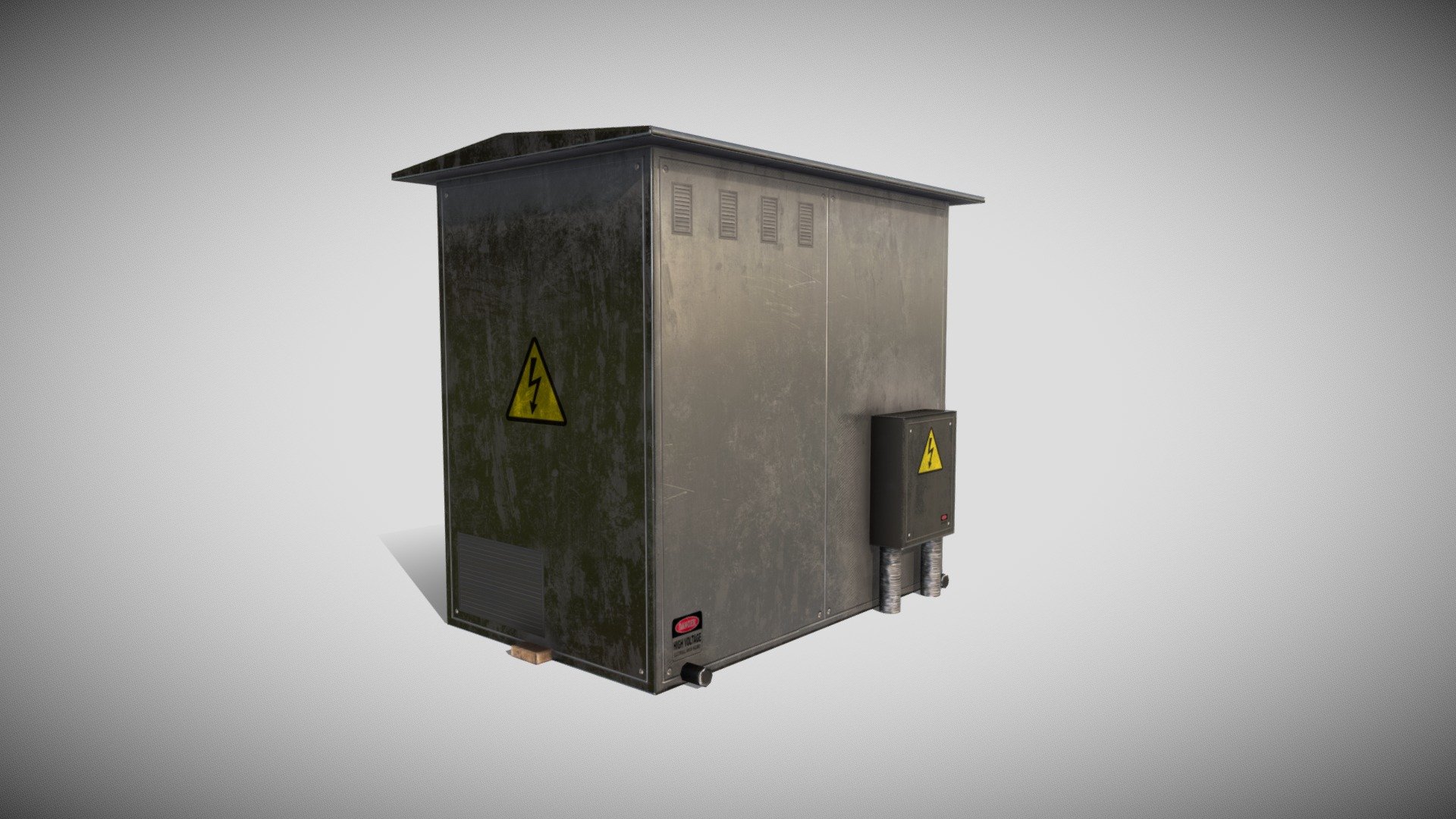 Transformer box | Game ready - Buy Royalty Free 3D model by Gest.lt ...