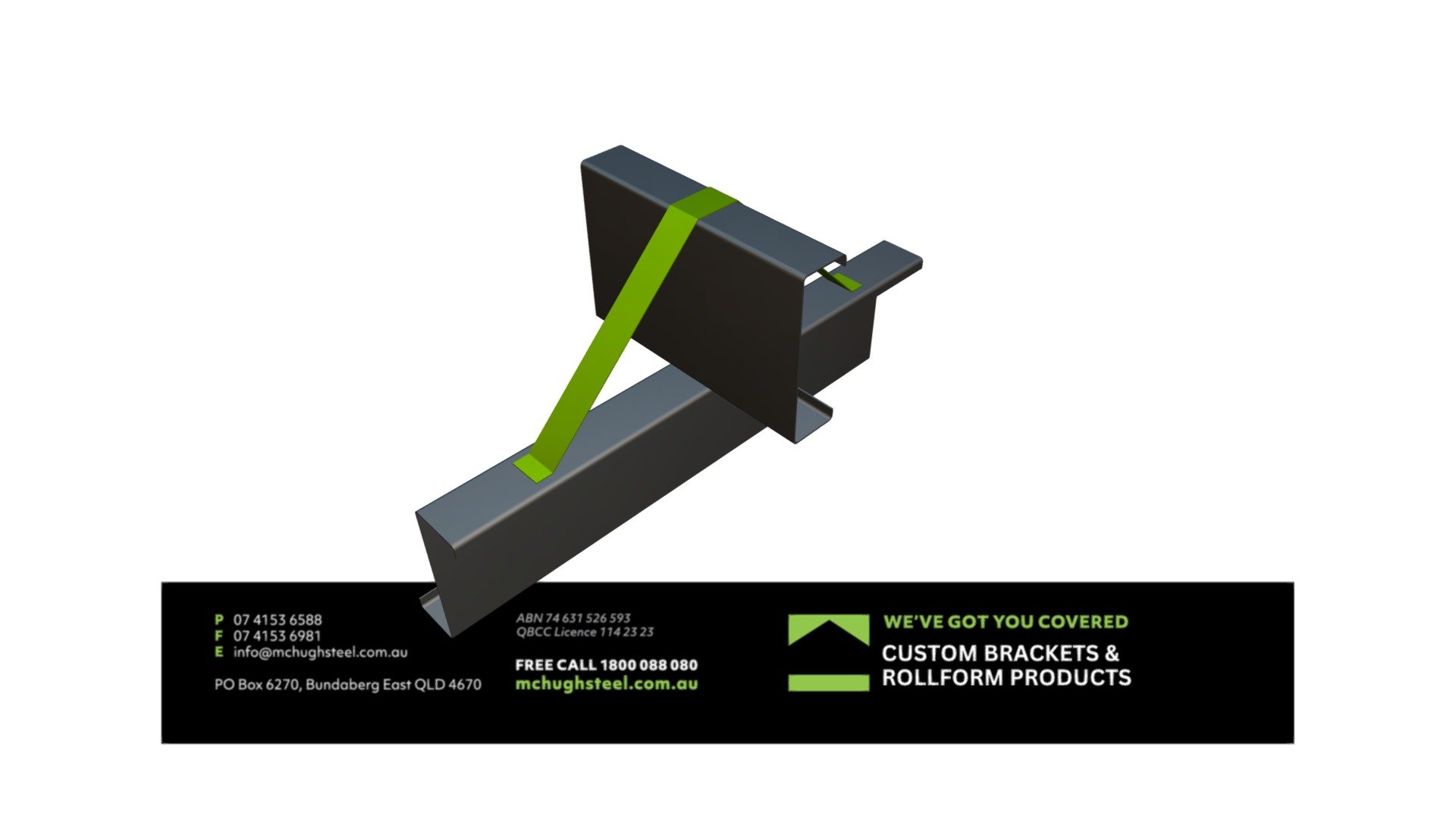 DWG195 C250 Fly Brace - Z Purlin - 3D model by mchughsteel [646ab36 ...