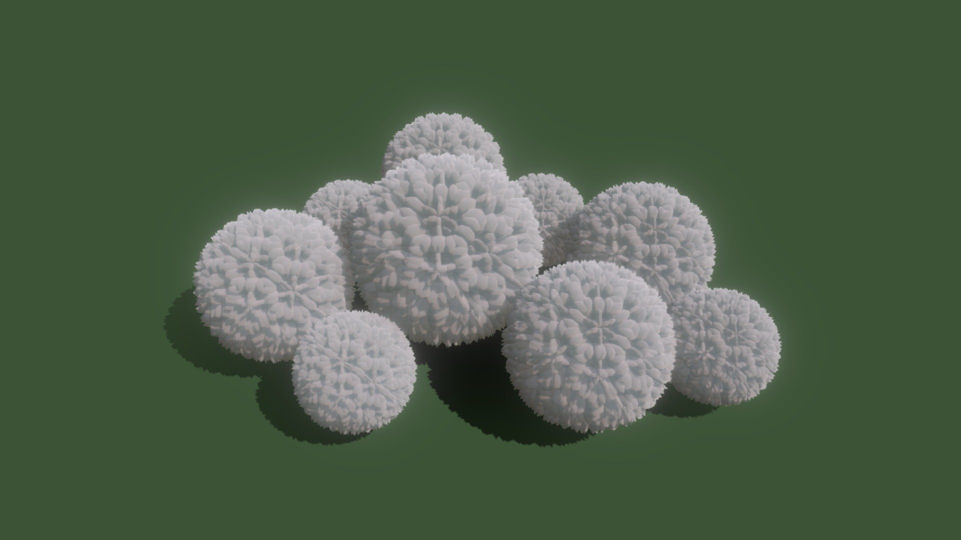 Flower Balls - Download Free 3D model by tamminen [646df18] - Sketchfab