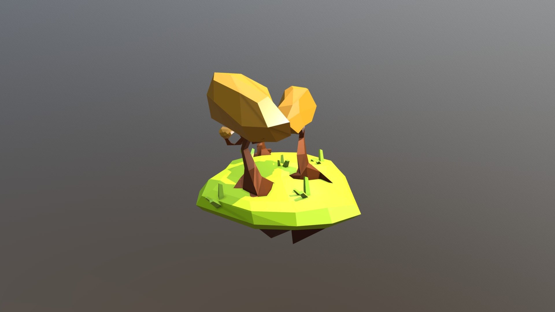 Floating Island - 3D model by timeforrick [646f7f8] - Sketchfab