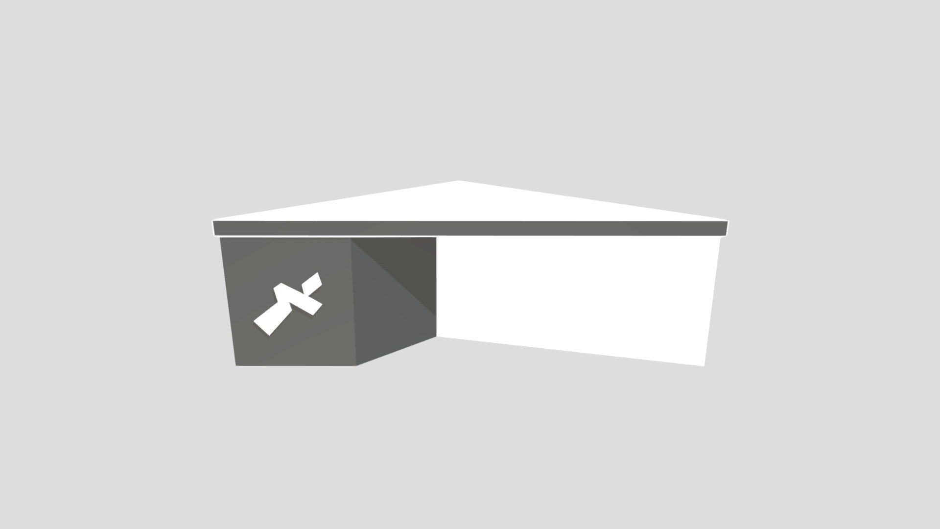 Set Table Grey - 3D model by edamn.s [647042c] - Sketchfab