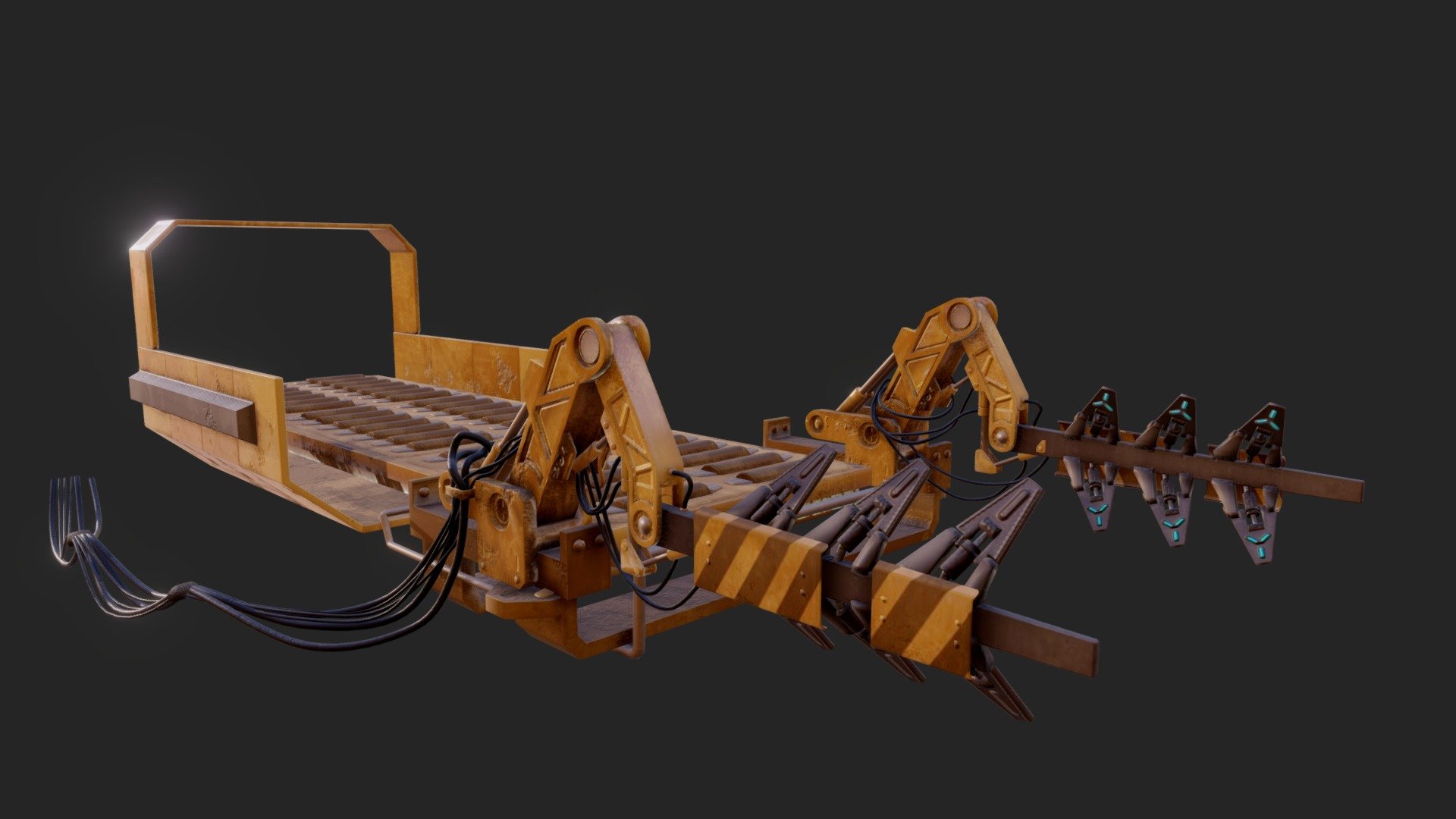 Cargo robot - 3D model by manuelfuentes13 [6470913] - Sketchfab
