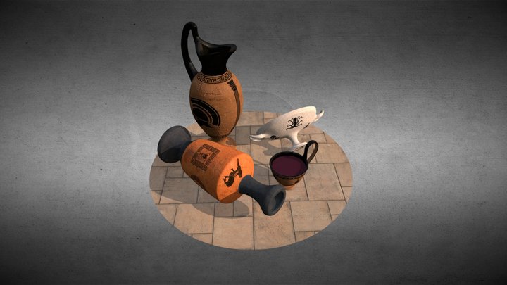 Greek-pottery 3D models - Sketchfab