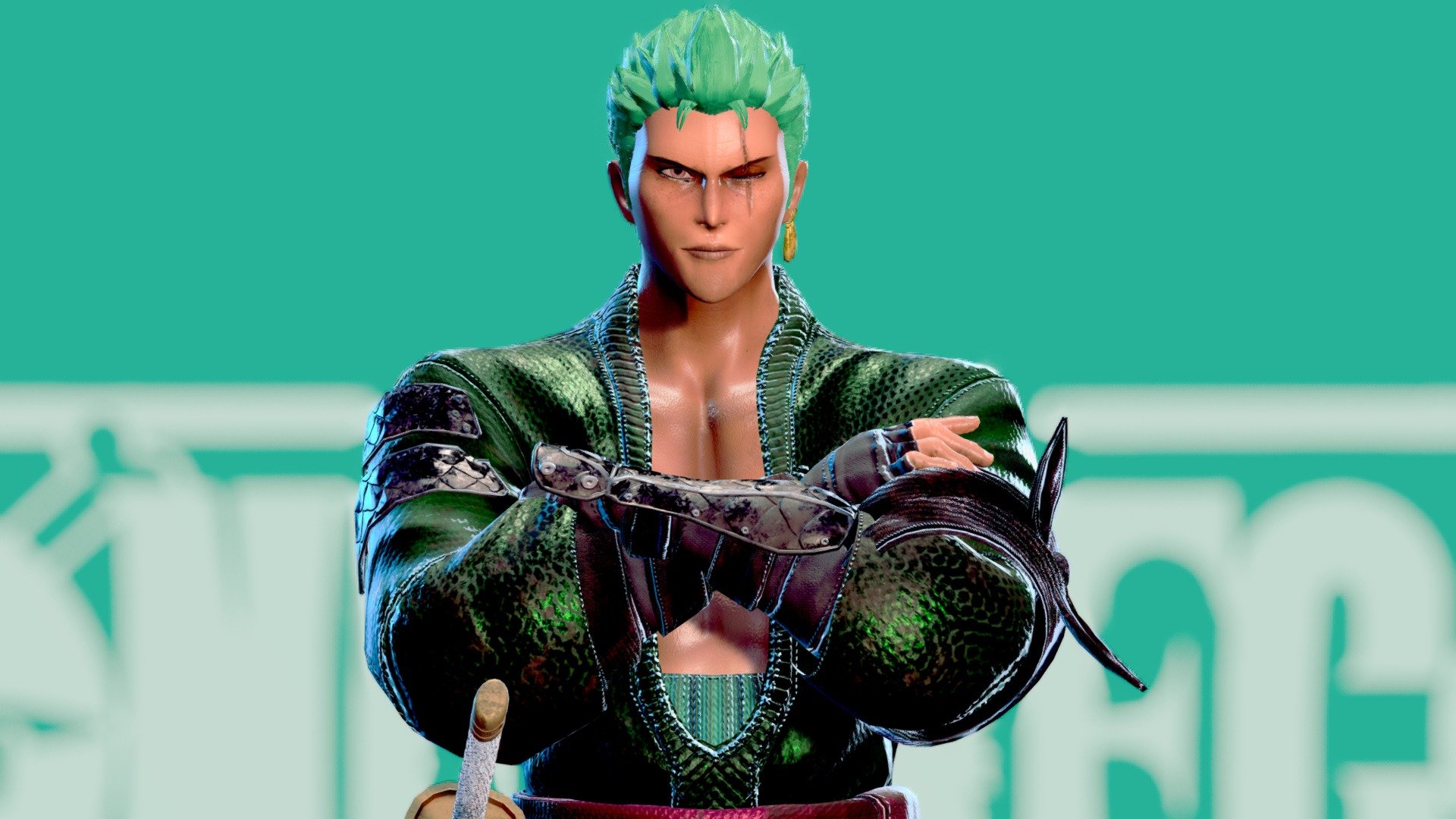 Roronoa Zoro - Coming Soon! - 3D model by Hisqie Furqoni ...