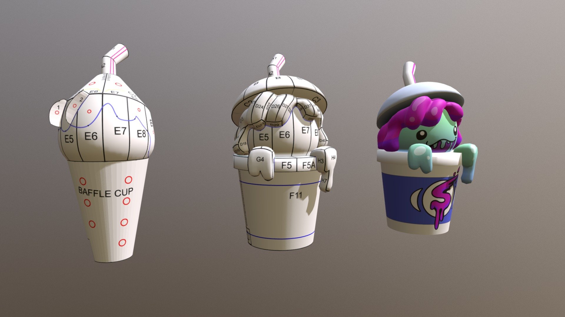 slushii - 3D model by Daniel Rueda (@daniel.rueda.2003) [64745f4 ...